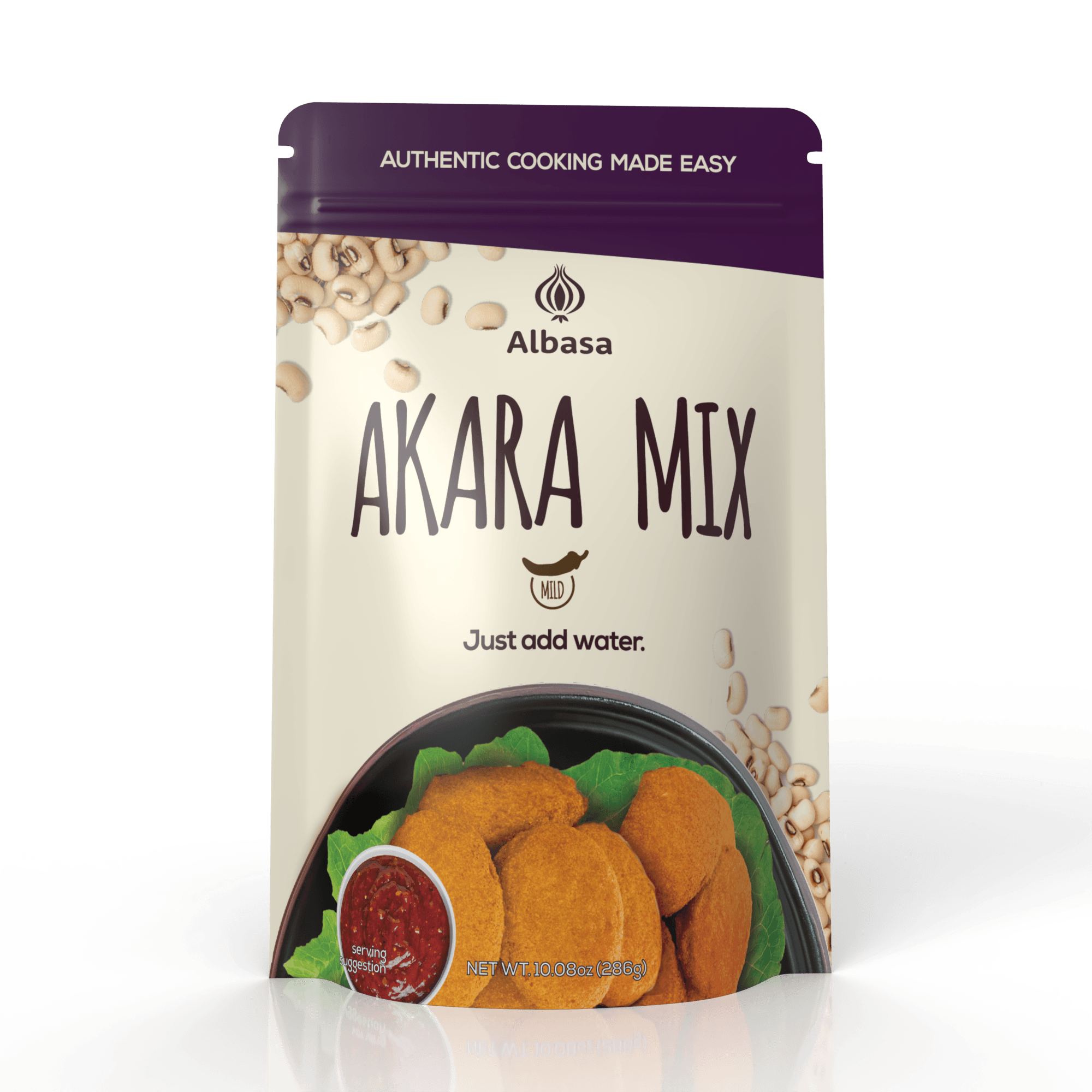 Akara Mix, Instant (Bean Fritter) 13.5oz – Albasa Foods